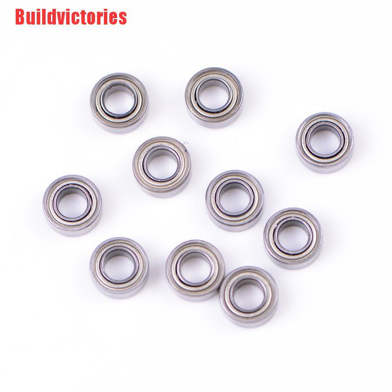 BDVS 10pcs MR105ZZ L-1050 MR105 deep groove ball bearing 5x10x4 mm ...