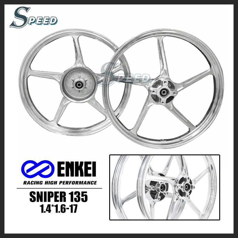 Enkei 511 CNC รถจักรยานยนต์อลูมิเนียมล้อ EXCITER150 / 155 SPARK135 ...