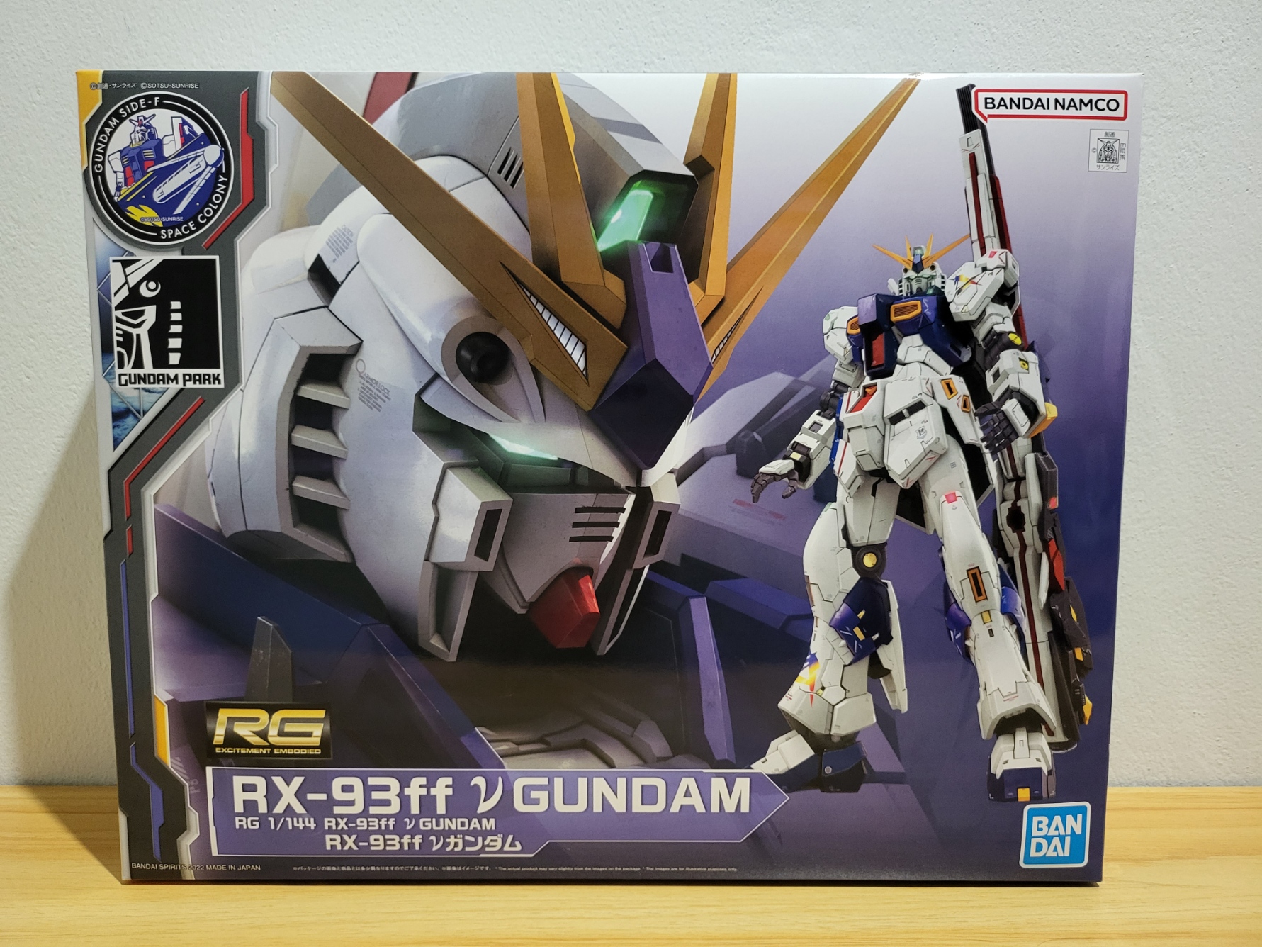Bandai RG 1/144 RX-93FF Nu Gundam [ Gundam Side-F ] GBT Limited - โมเดล กันดั้ม กันพลา | Lazada ...