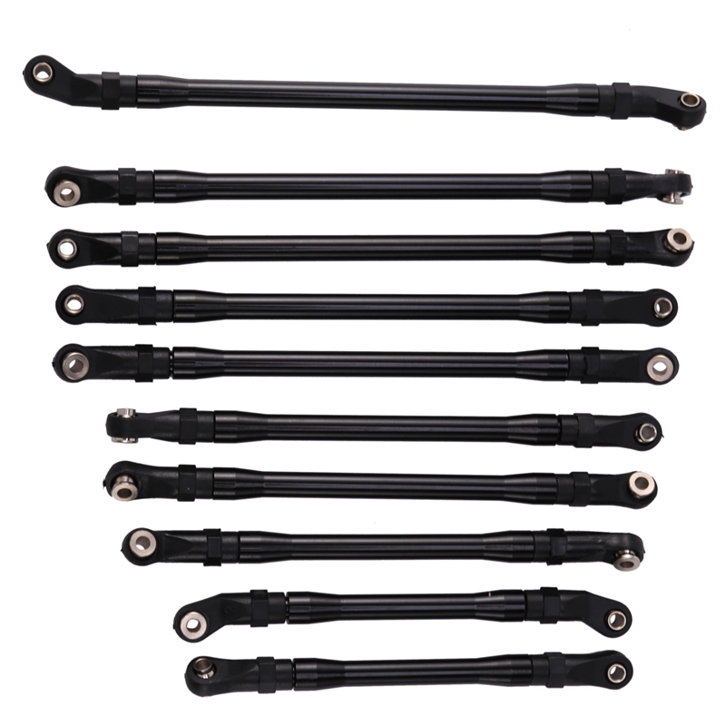 Metal Bumper with Led Lights for 1/10 RC Crawler Axial SCX10 90046 ...