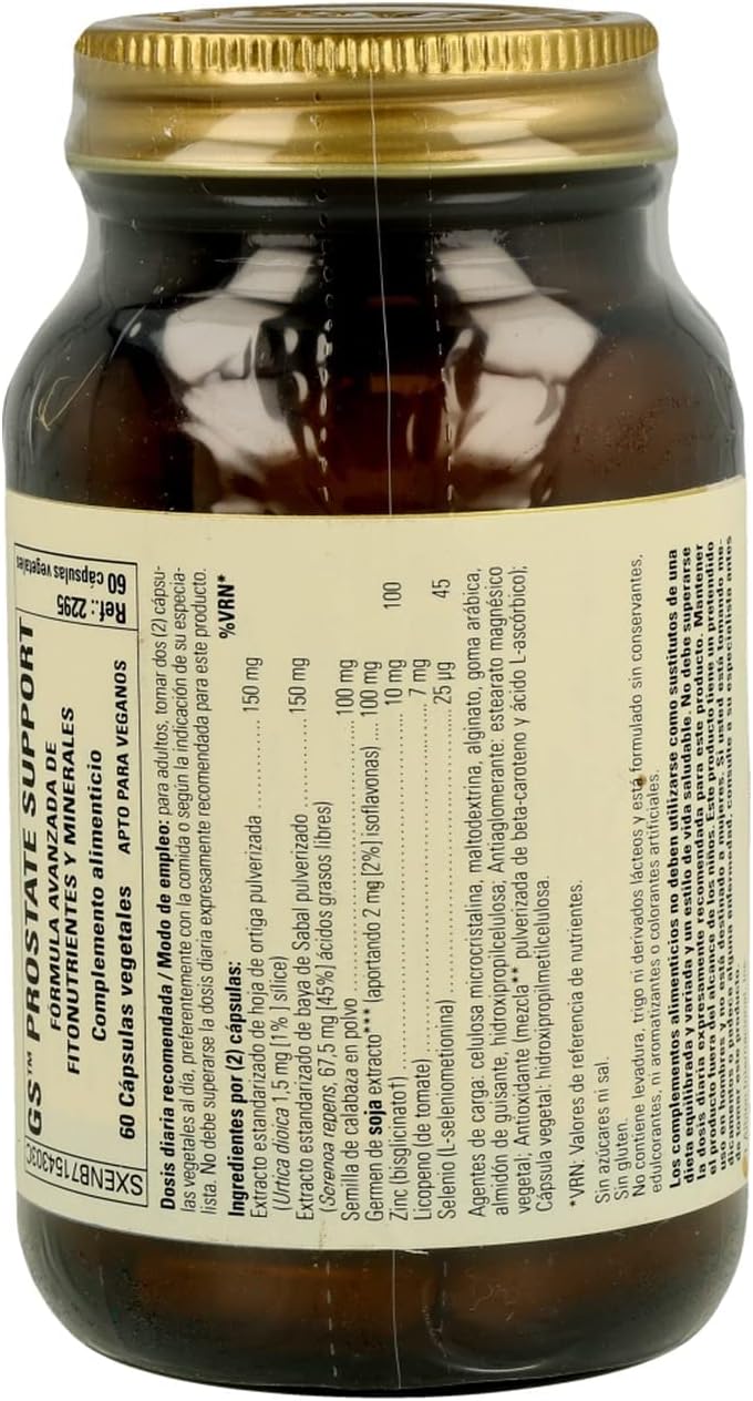 Solgar Gold Specifics Prostate Support 60 Vegetable Capsules บำรุงต่อม ...