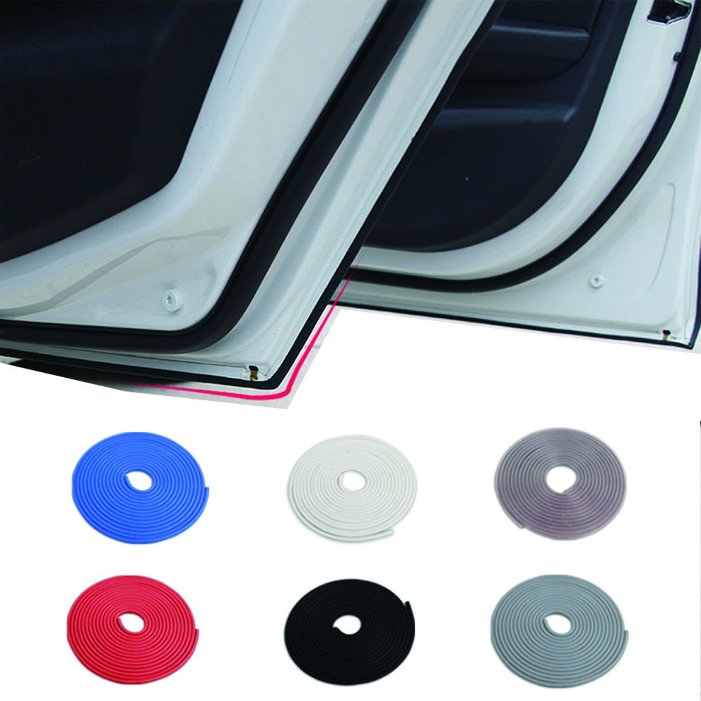 5MLot Auto Universal Car Door Edge Rubber Scratch Protector Moulding ...