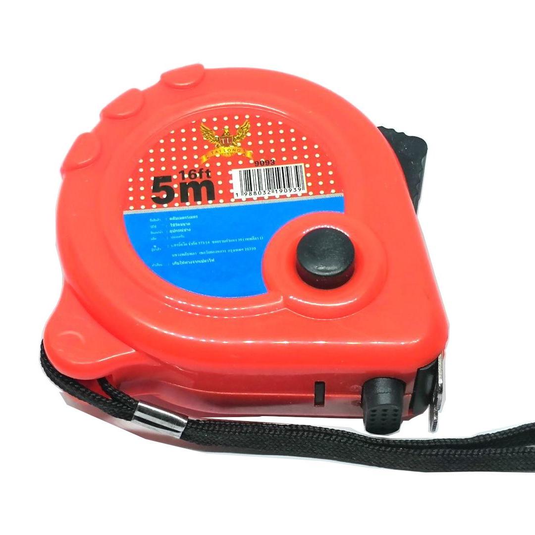 ตลับเมตร 16มม ยาว 5 เมตร P-Tiger L-King Pl-8081 Measure Tape 5M 16 ft ...