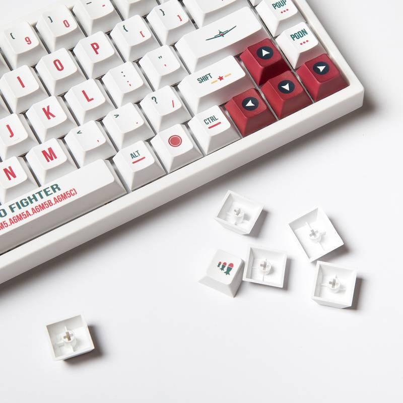 New Coming Aircraft GMK Pilot 132 Keycaps Cherry Profile Pbt ...