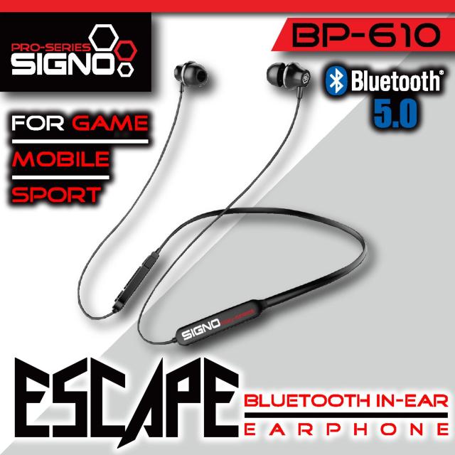 ราคาปัจจุบัน SIGNO Bluetooth In-Ear Earphone รุ่น ESCAPE BP-610 (หูฟัง ...