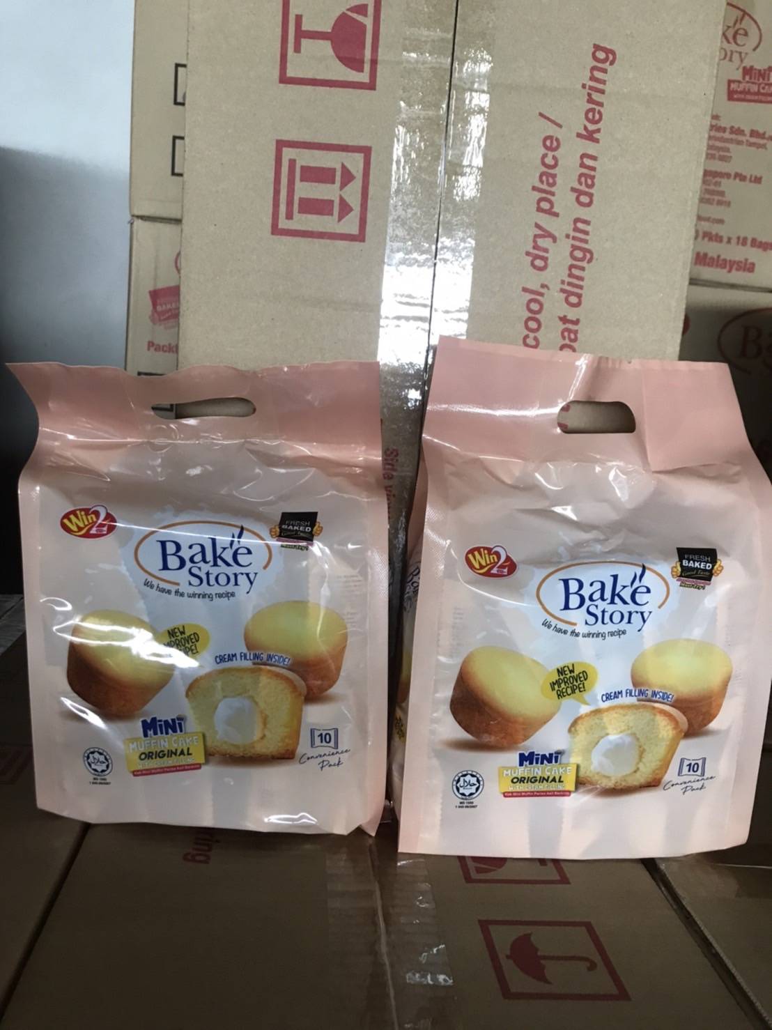 Win2 Bake’Story Egg Tart Cake มัฟฟิน มินิมัฟฟินเค้ก เค้กทาร์ตไข่ หลากรส ...