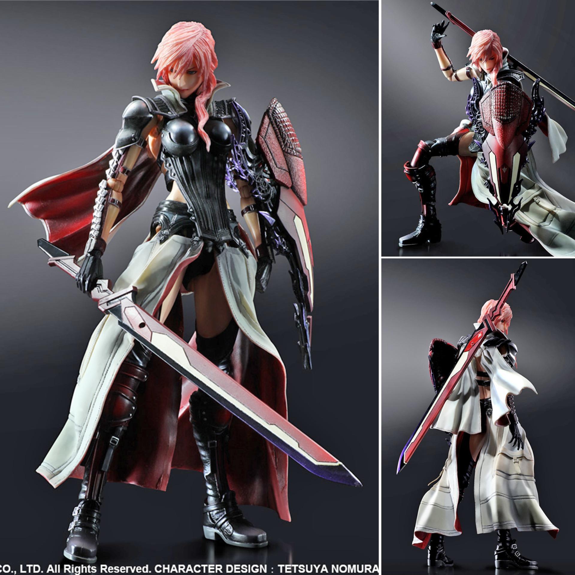 Figma ฟิกม่า งานแท้ 100% Figure Action Play Arts Kai Final Fantasy XIII ...