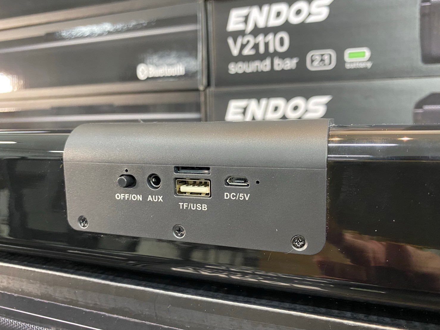 V2110 Endos รุ่นใหม่ ปี 2022 ของแท้ ลำโพงบลูทูธซาวบาร์ เบสแน่นมาก เสียง ...