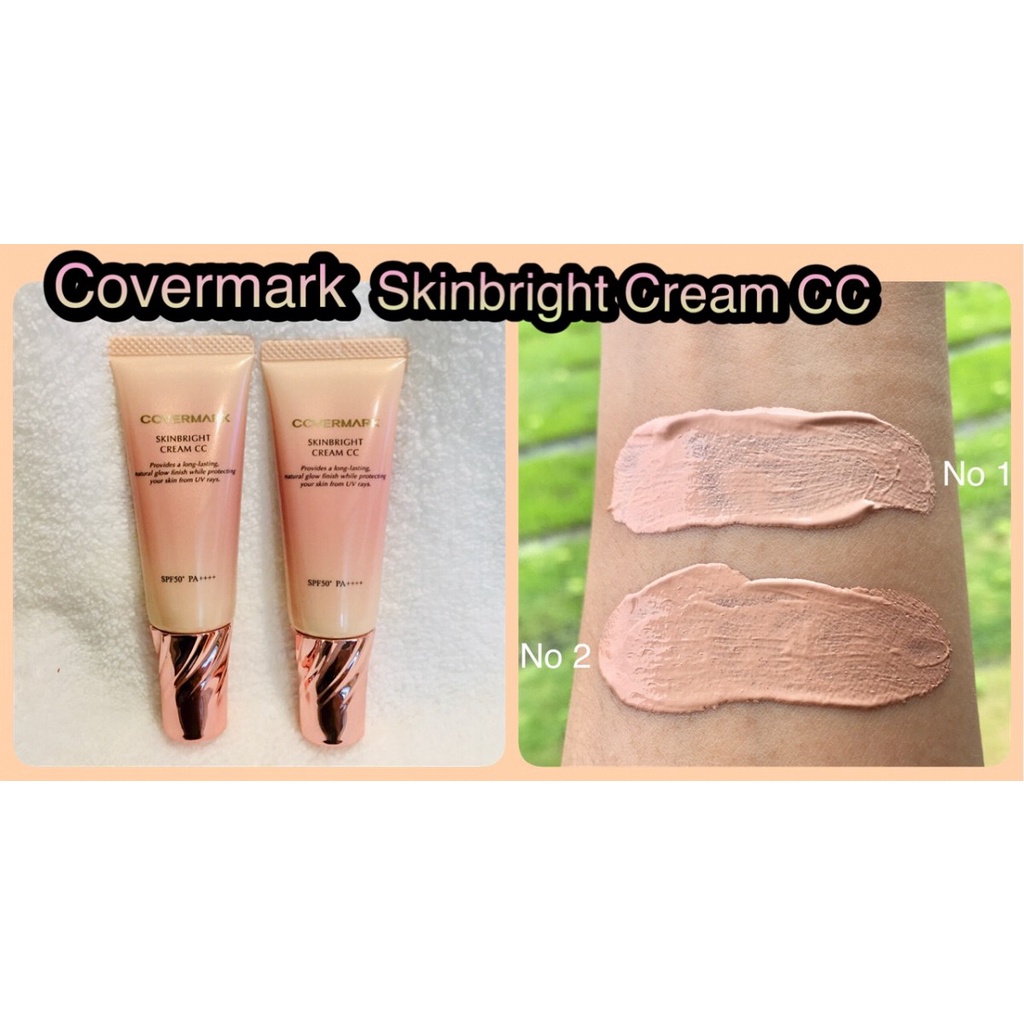 Covermark Skinbright Cream CC 25g. เมคอัพเบสหลังลงรองพื้น เพิ่มประสิทธิภาพการปกปิด และความติดทน ...