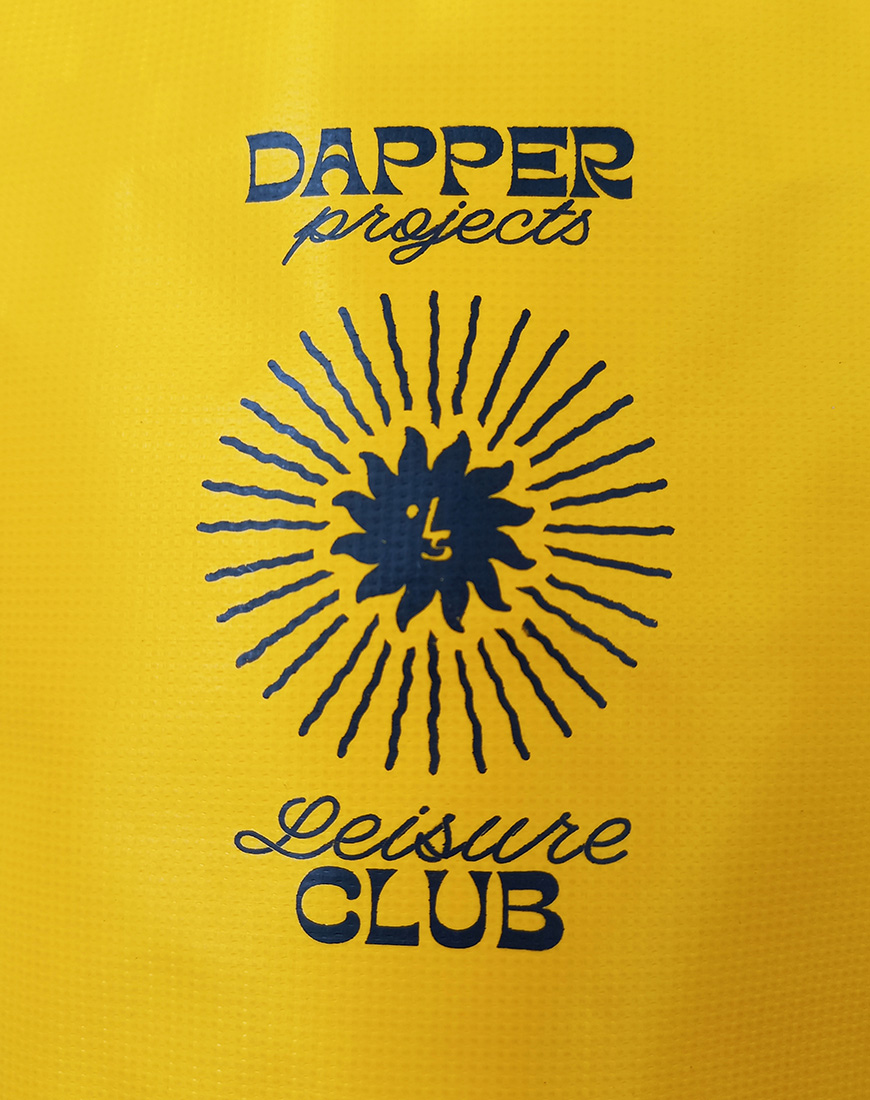 DAPPER x LEISURE PROJECTS กระเป๋ากันน้ำ Waterproof Dry Bag สีเหลือง - DAPPER - ThaiPick