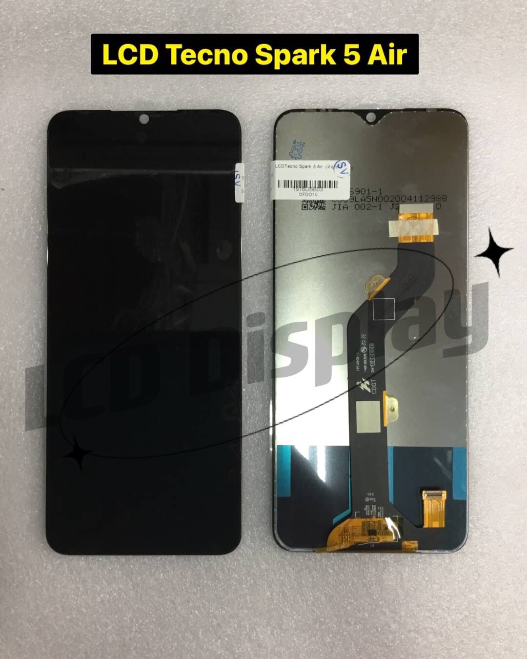 LCD Display หน้าจอ จอ+ทัช Tecno Spark 5 Air / LCD Tecno Spark5 Air + แถมฟรีกระจกกันรอย. - LCD ...