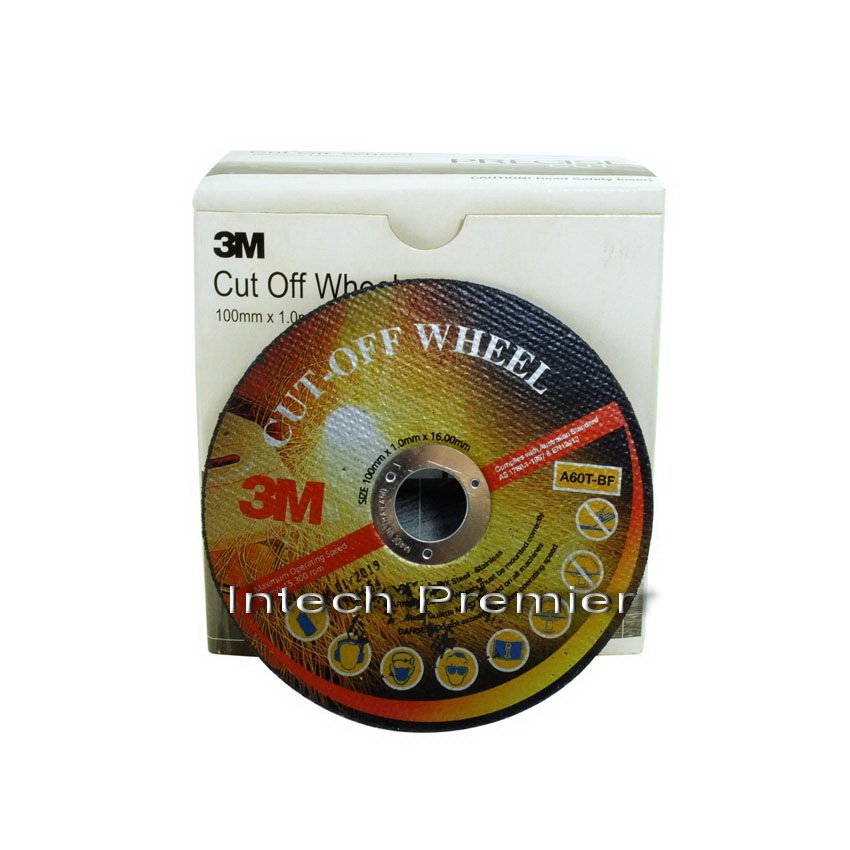 3M Thin Cut Off Wheel 4 นิ้ว แผ่นตัดบาง 1 มม.สีทอง x50 แผ่น - TNK ...