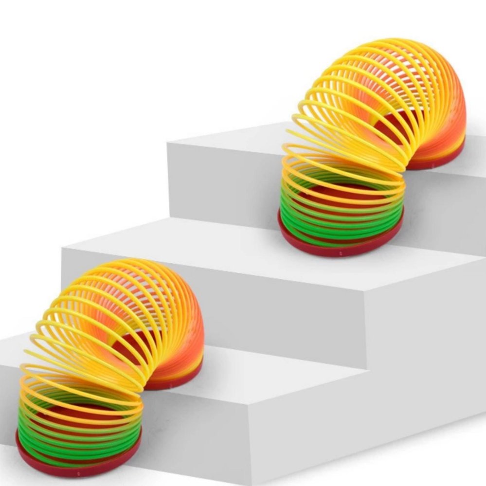 Rainbow Coil Toys ของเล่นเด็ก( จำนวน 2 ชิ้น ) - Yiwu Wholesale - ThaiPick