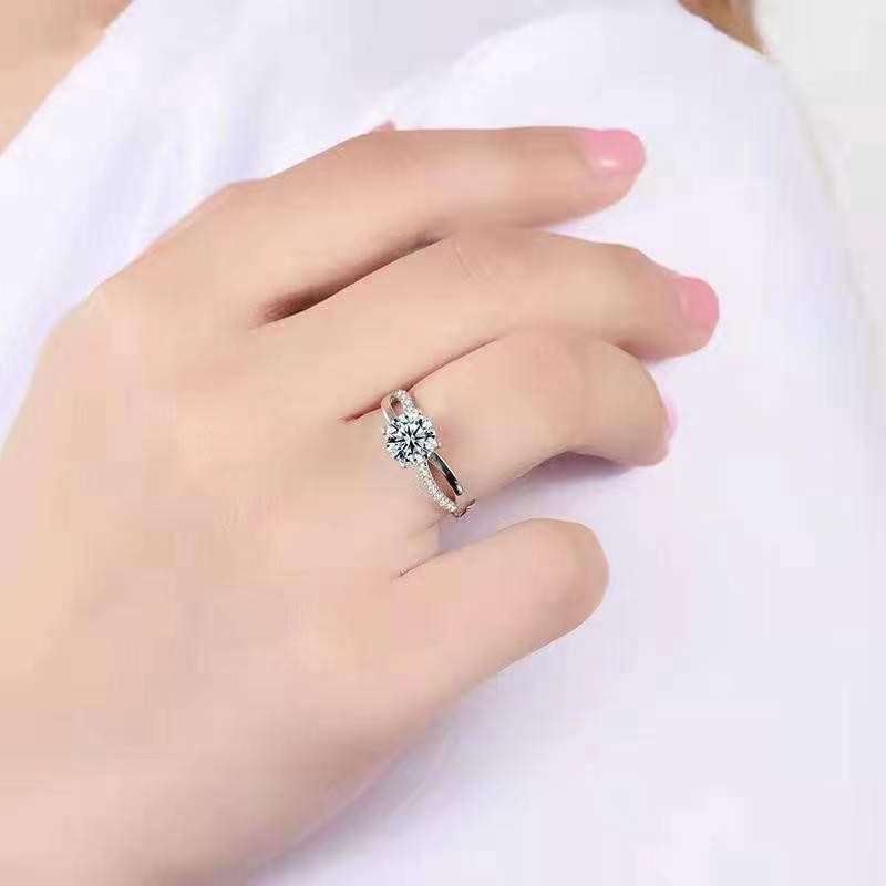 แหวนเงินแท้S925 แหวนเพชร แหวน แหวนแฟชั่น แหวนสำหรับผู้หญิง แหวนสวยๆ - perfume shop 1590049824 ...