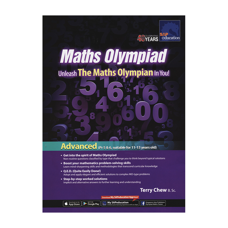 SAP math Olympiad advanced Grade 5-6 Singapore Primary School Olympiad ...