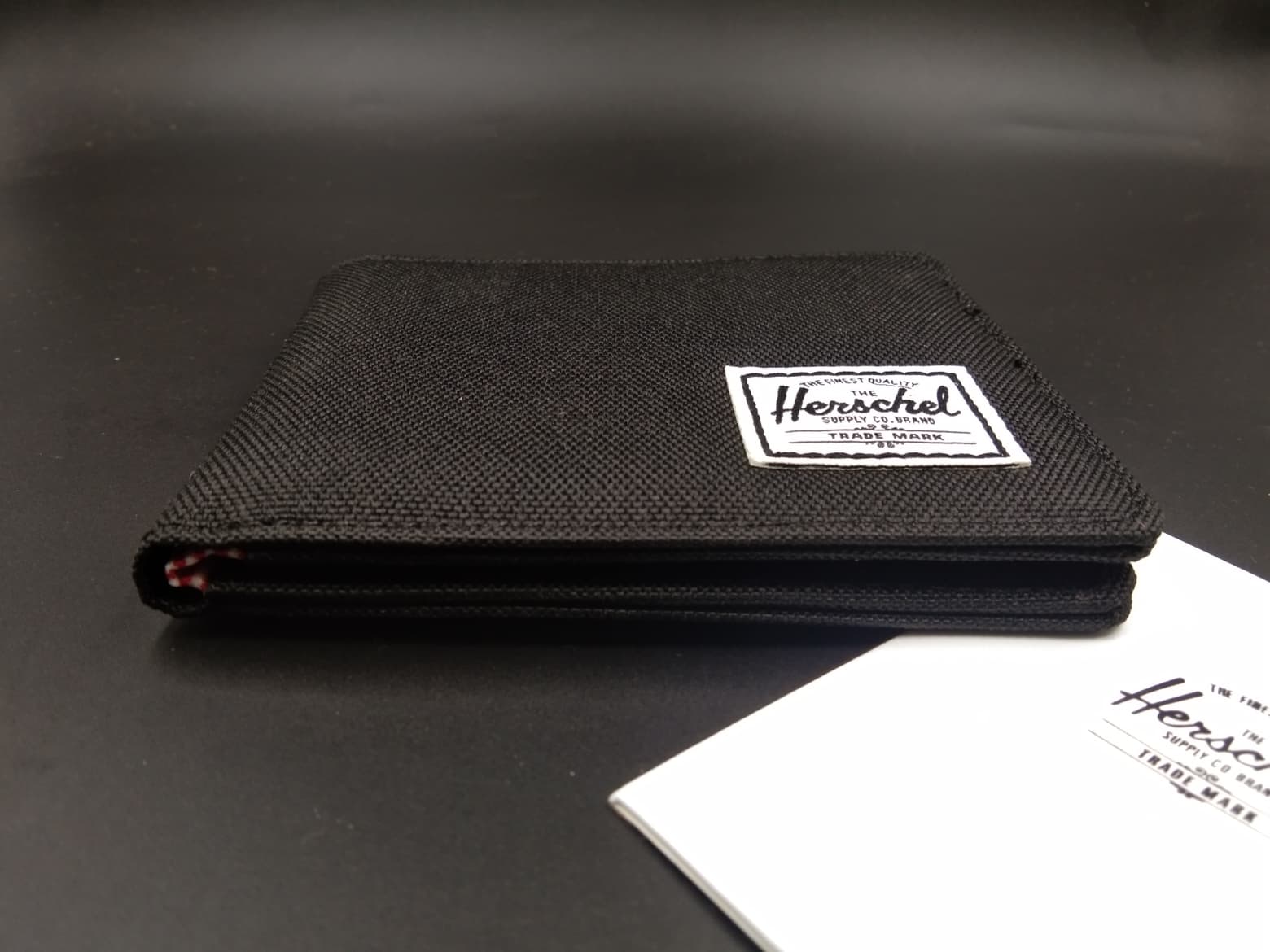 กระเป๋าสตางค์ Herschel Roy wallet - Black Color ( สีดำ ) - trekking ...