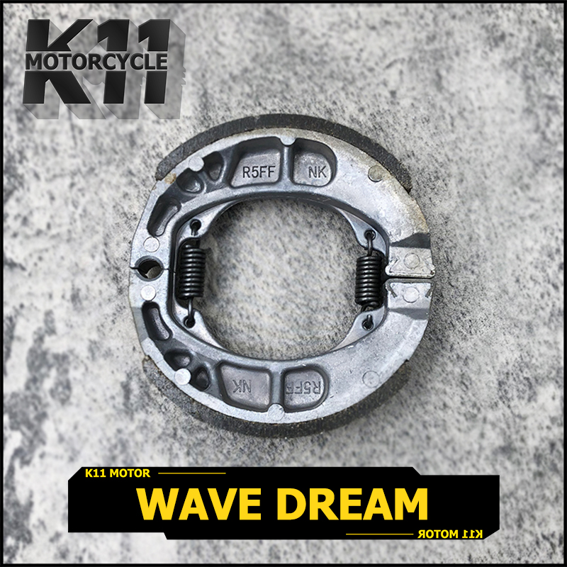 ผ้าเบรกหลัง WAVE Dream ทุกรุ่น เวฟ ดรีม ผ้าเบรค หลัง wave110 wave125 ...