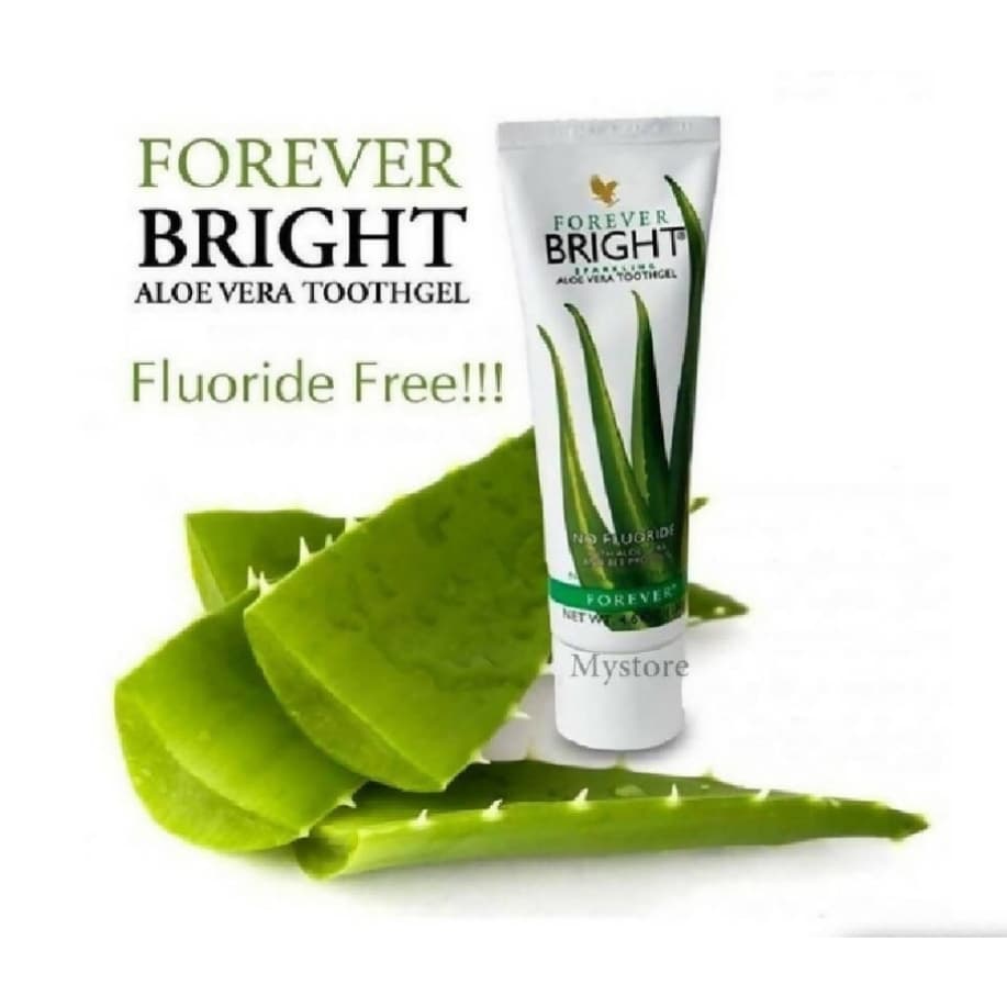 Forever ยาสีฟันว่านหางจระเข้ (Living Bright Tooth gel Toothpaste ...