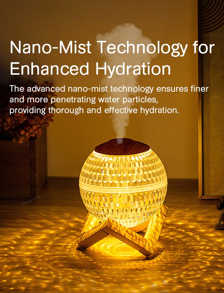 Shining Planet Air Humidifier 350ml. เครื่องทำความชื้น เครื่องพ่นไอน้ำ ...