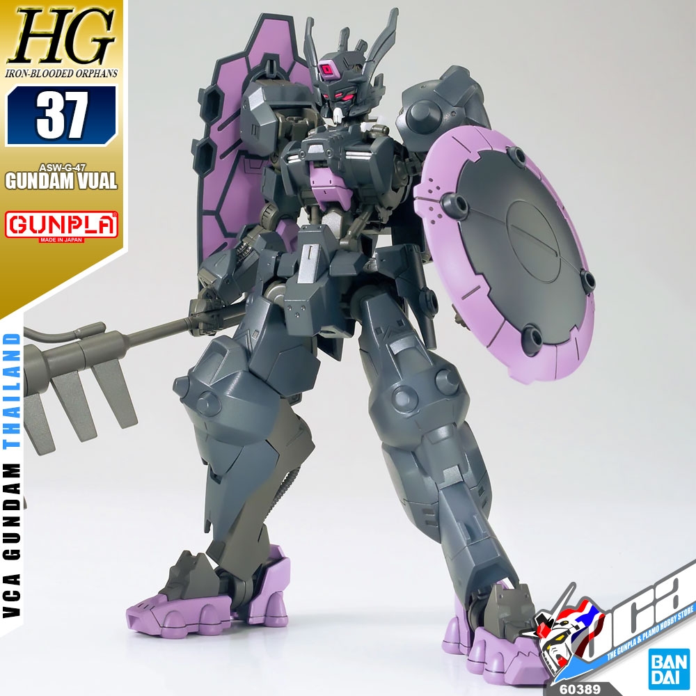 BANDAI GUNPLA HIGH GRADE IRON BLOODED ORPHANS HGIBO HG 1/144 GUNDAM VUAL โมเดล กันดั้ม กันพลา ...