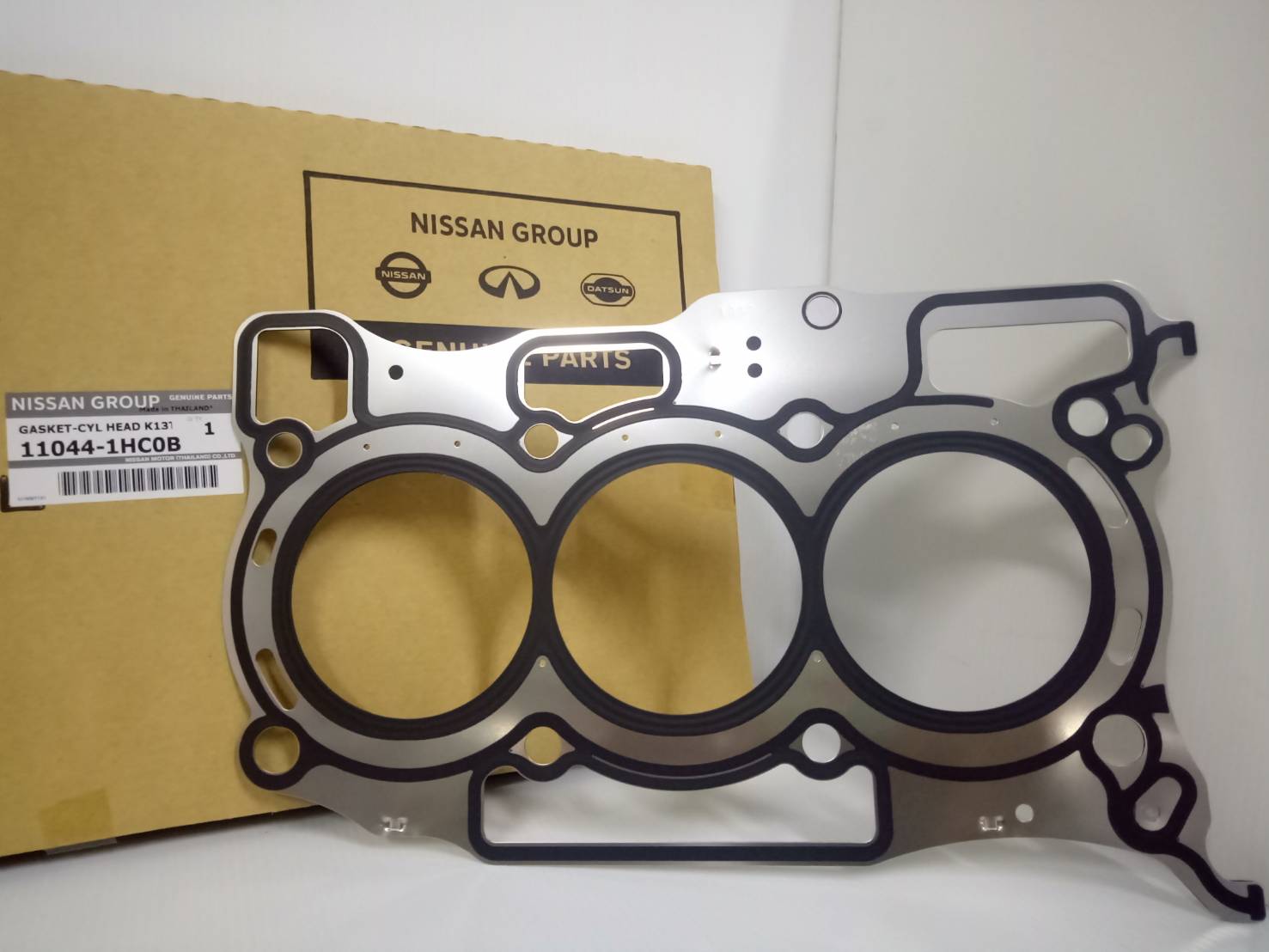 ปะเก็นฝาสูบ NISSAN ALMERA, MARCH, NOTE HR12DE 11044-1HC0B (อะไหล่แท้ ...