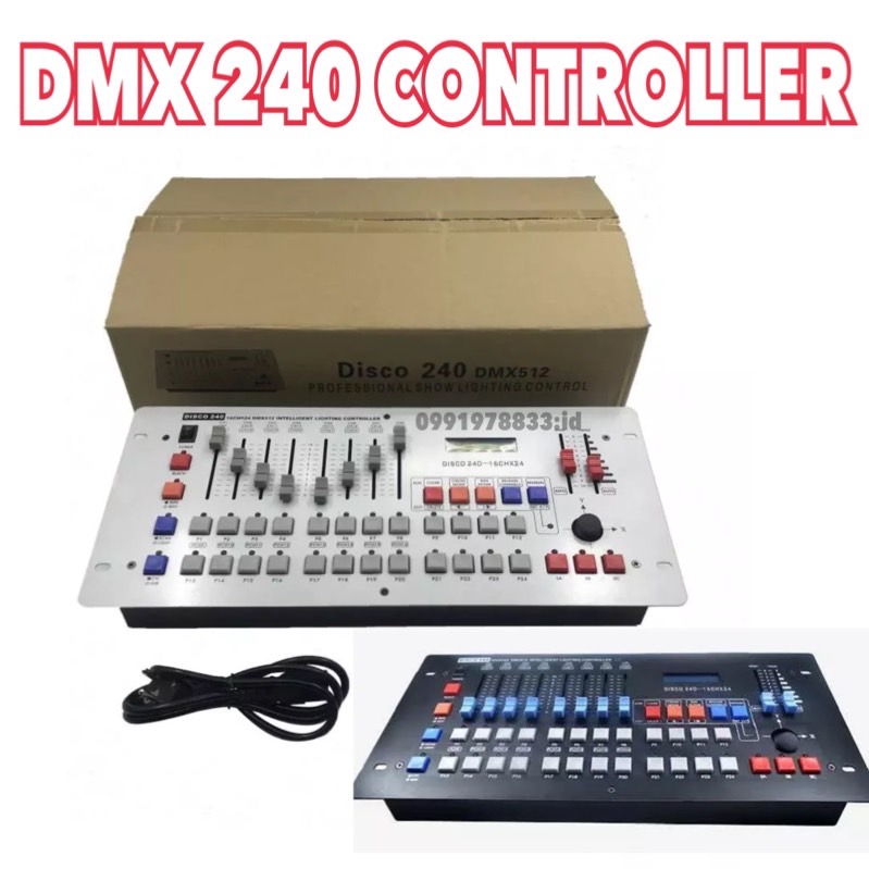 DMX Controller Disco 240 บอร์ดคุมไฟเวที ไฟพาร์ มูวิ่งเฮท ไฟเลเซอร์ดิส ...