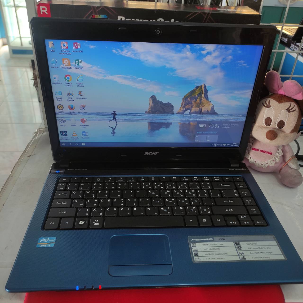 Acer aspire 4750 CPU i3 เจน 2 2310m 2.5GHz สภาพสวย แรงลื่นๆ | Lazada.co.th