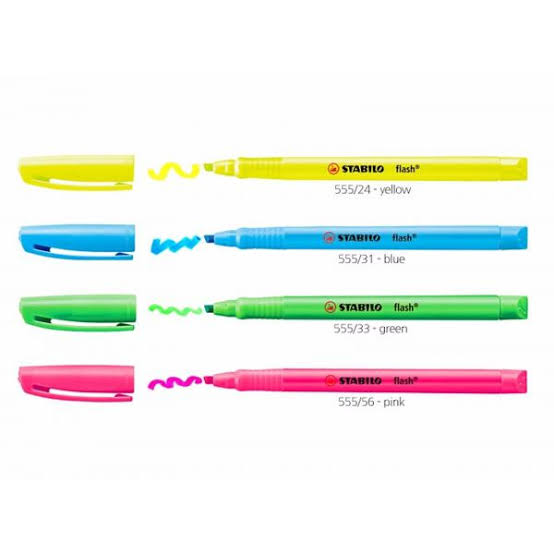 STABILO Flash in OPP Bag สตาบิโล ปากกา ปากกาเน้นข้อความ ปากกาไฮไลท์ ปาก ...