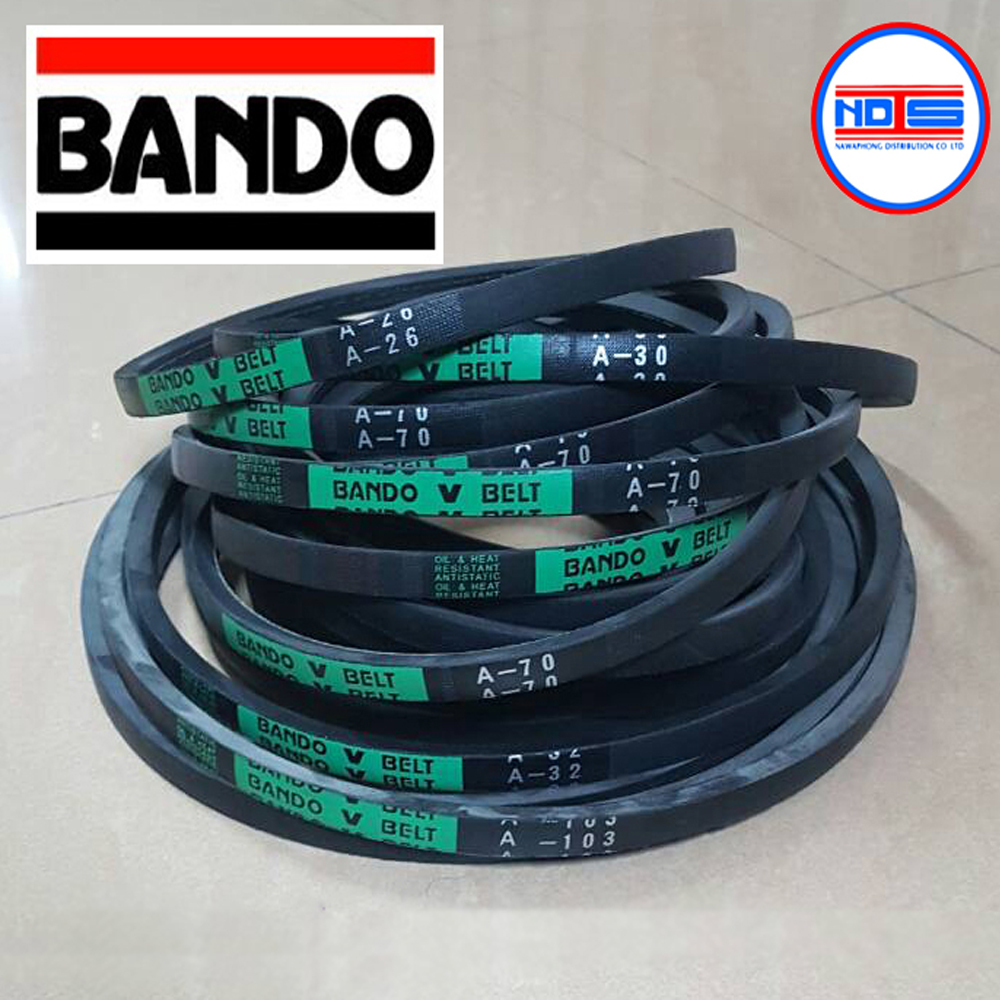 สายพาน V-BELT BANDO ร่อง B #B 24 B24 ราคาต่อ 2 เส้น - HOMEANDFAC CO; LTD. - ThaiPick