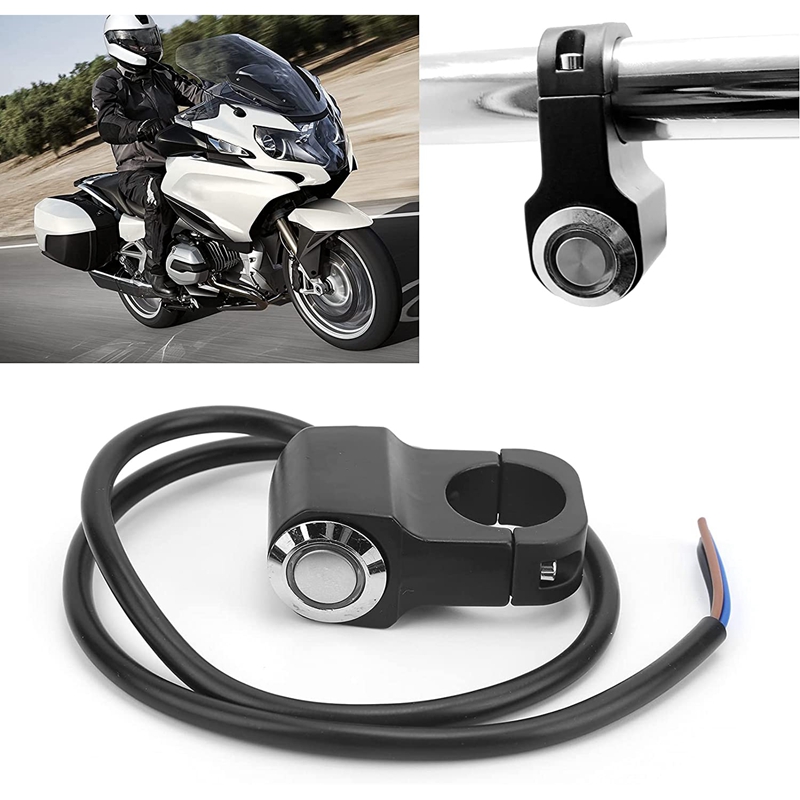 Motorcycle Handlebar Led Indicator Light Switch 22mm 7/8 inch ...