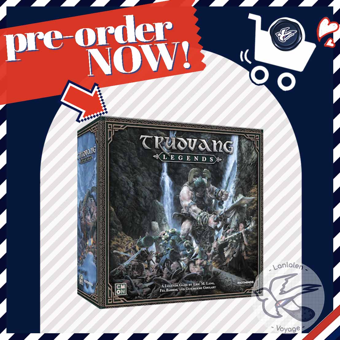 Pre-Order Trudvang Legends บอร์ดเกม Boardgame - LLL Journey - ThaiPick