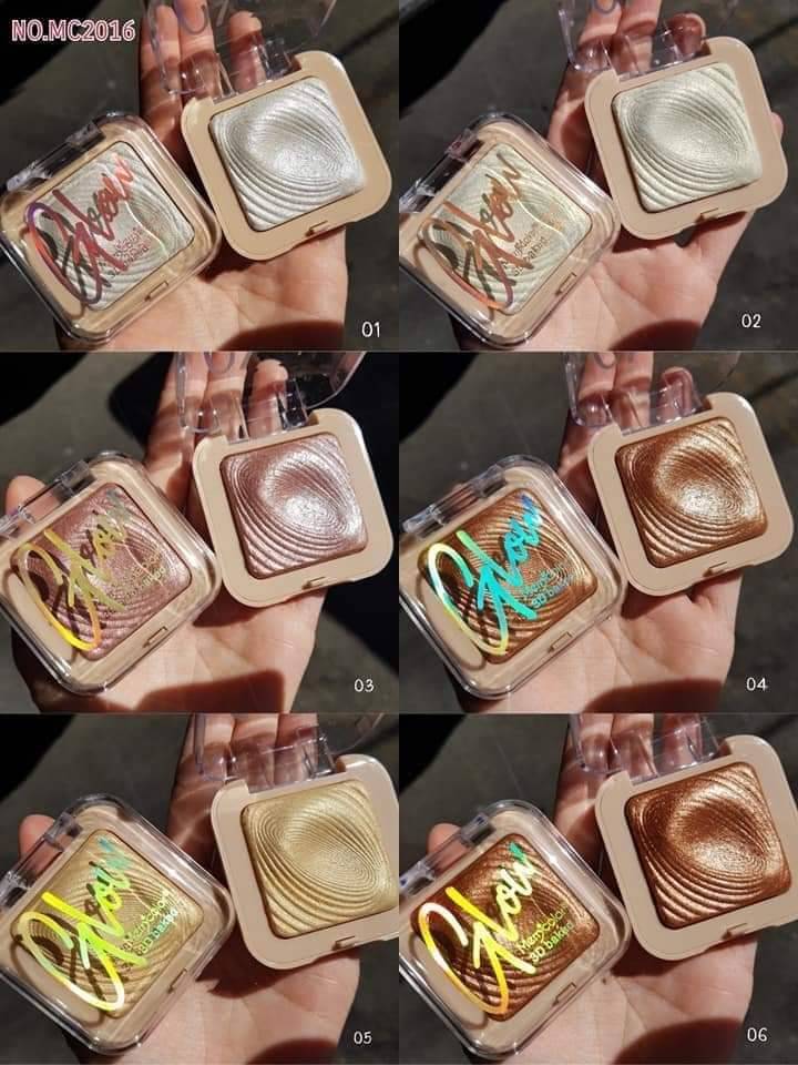Merry Color อายแชโดว์ ไฮไลท์ หน้าฉ่ำ MC2016 - makeuplover - ThaiPick