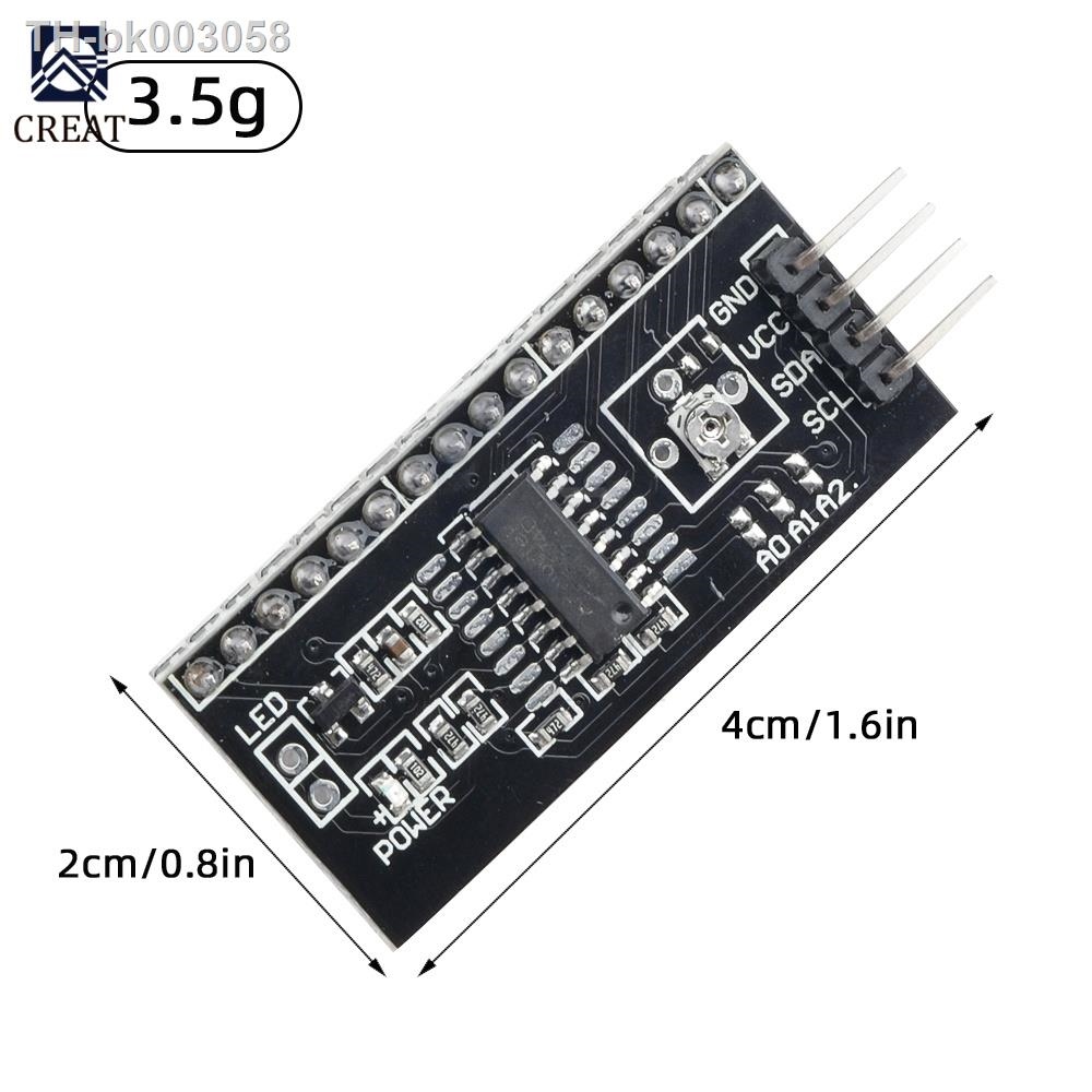 LCD1602 IIC I2C TWI SPI Serial Interface Board Port 1602 2004 LCD ...