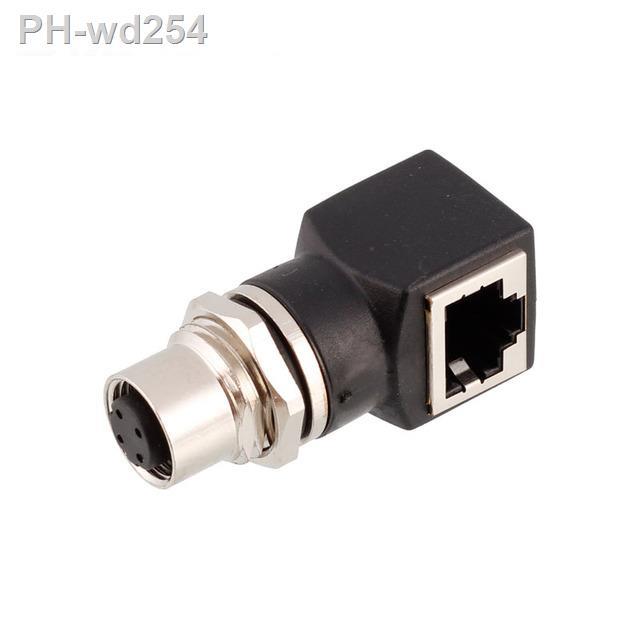 Industrial 4Pin 8 Pin to RJ45 Network Ethernet Rail Transit Signal ...