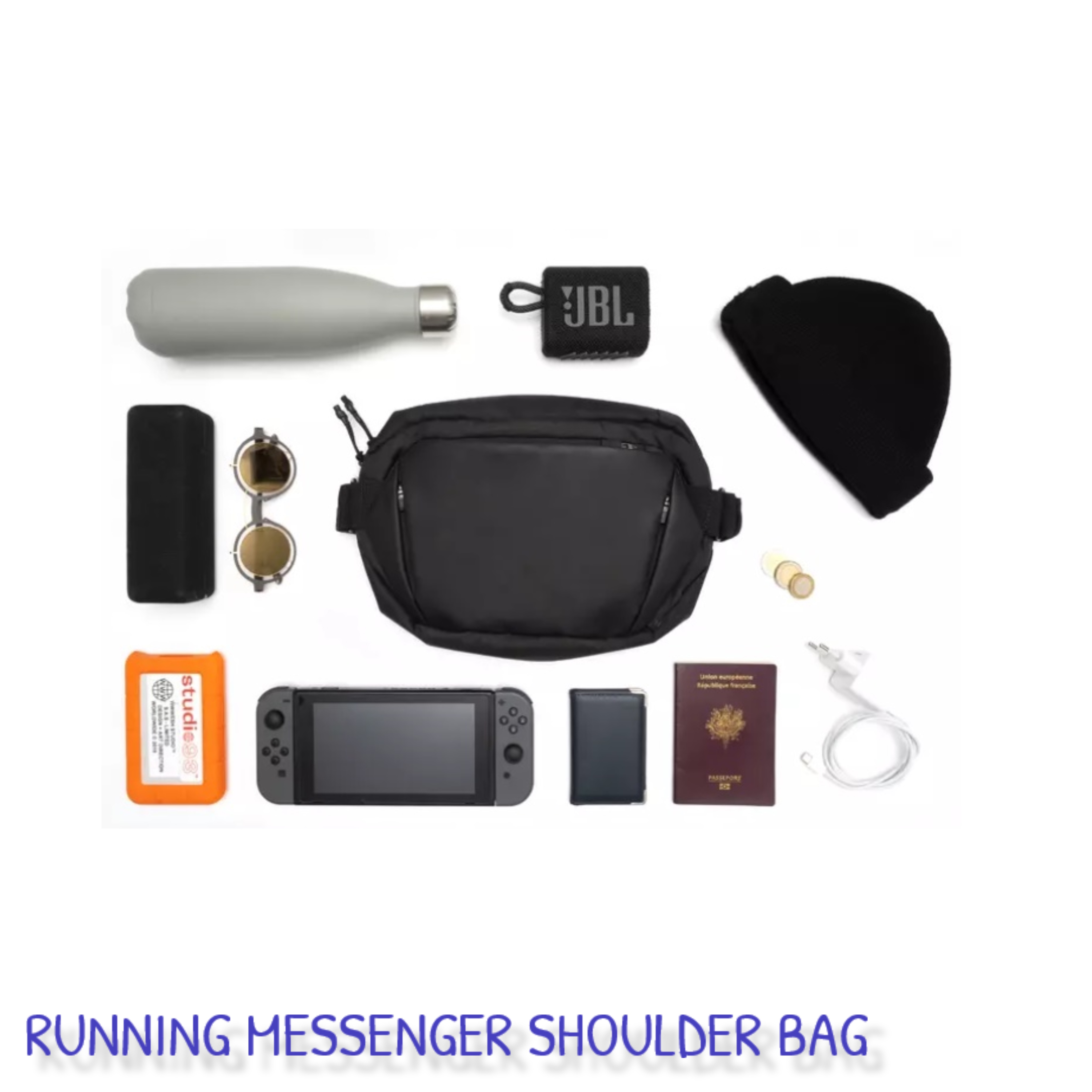 SHOULDER BAG กระเป๋า วิ่ง รุ่น RUNNING MESSENGER - onThebed Activewears ...