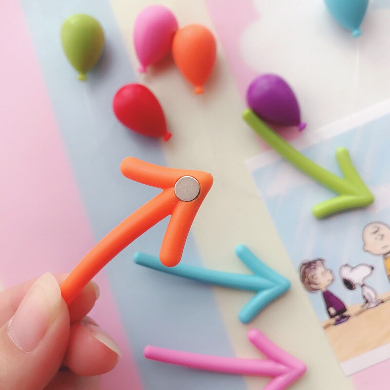 Whiteboard Organizer Magnets 6 Pack Magnetic Arrow Fridge Magnets ...