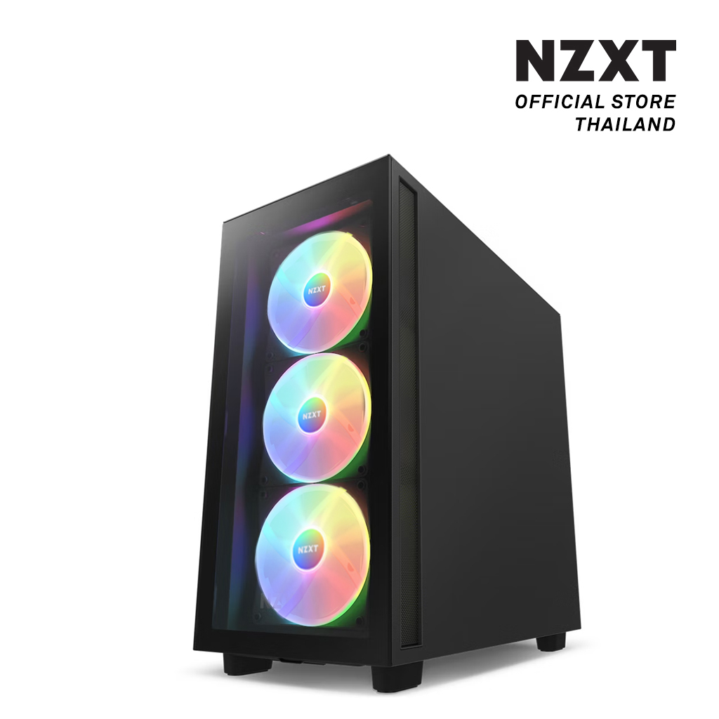 NZXT Case H7 Elite Premium Mid Tower - Black (CM-H71EB-02) - NZXT ...