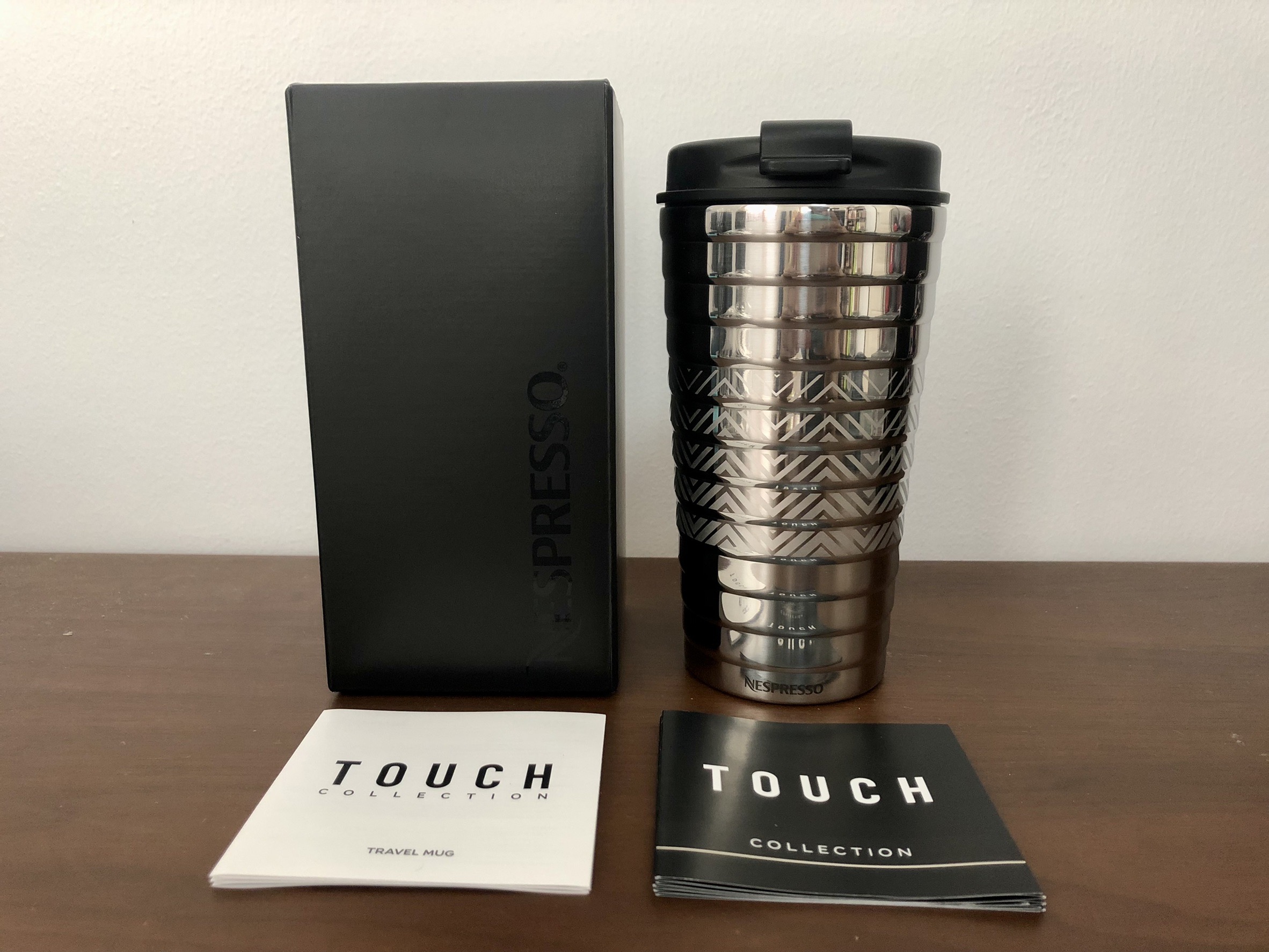 🍀พร้อมส่ง🍀แก้ว TOUCH Travel Mug Nespresso แก้วเก็บความเย็น/ร้อน ของแท้ ...