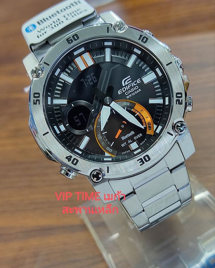 นาฬิกา CASIO EDIFICE รุ่น ECB-40MP-1 ECB-40P-1 ECB-40D-1A ECB-40DB-1 ECB-40DC-1A ของแท้รับประกัน ...