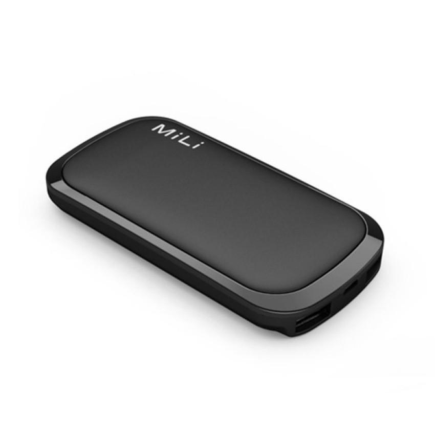 EL แบตสำรอง PowerBank MiLi Power Shine 4000 mAh (Black) แบตเตอรี่สำรอง ...