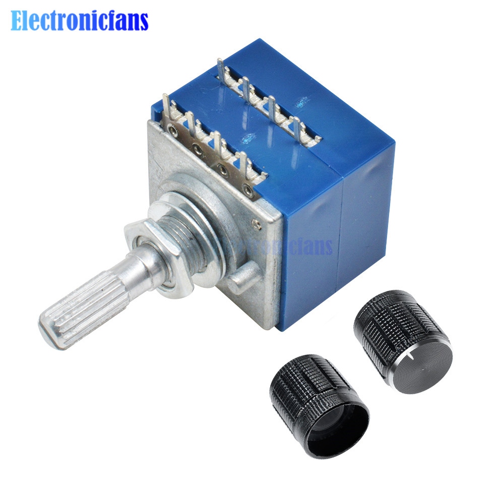 Rotary Potentiometer 50K 100K LOG ALPS RH2702 Audio Volume Control Pot ...