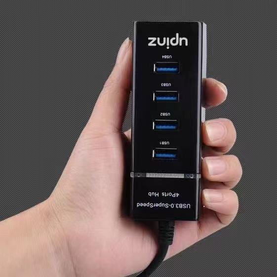 Upinz รุ่น UP303 USB HUB 3.0 High Speed 4 Port ชาร์จและโอนถ่ายข้อมูลได้รวดเร็วทันใจ รับประกัน1ปี ...