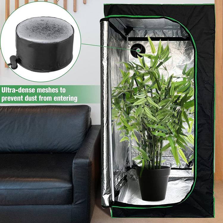 2 Piece Grow Tents Duct Filter 4/6/8 Inches Grow Tents Vent Filter ...