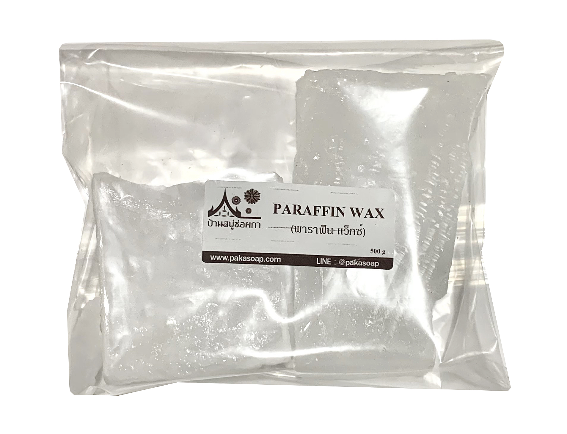 PARAFFIN WAX (พาราฟิน แว็กซ์) 100 กรัม 500 กรัม 1000 กรัม ใช้ทำเทียน ...