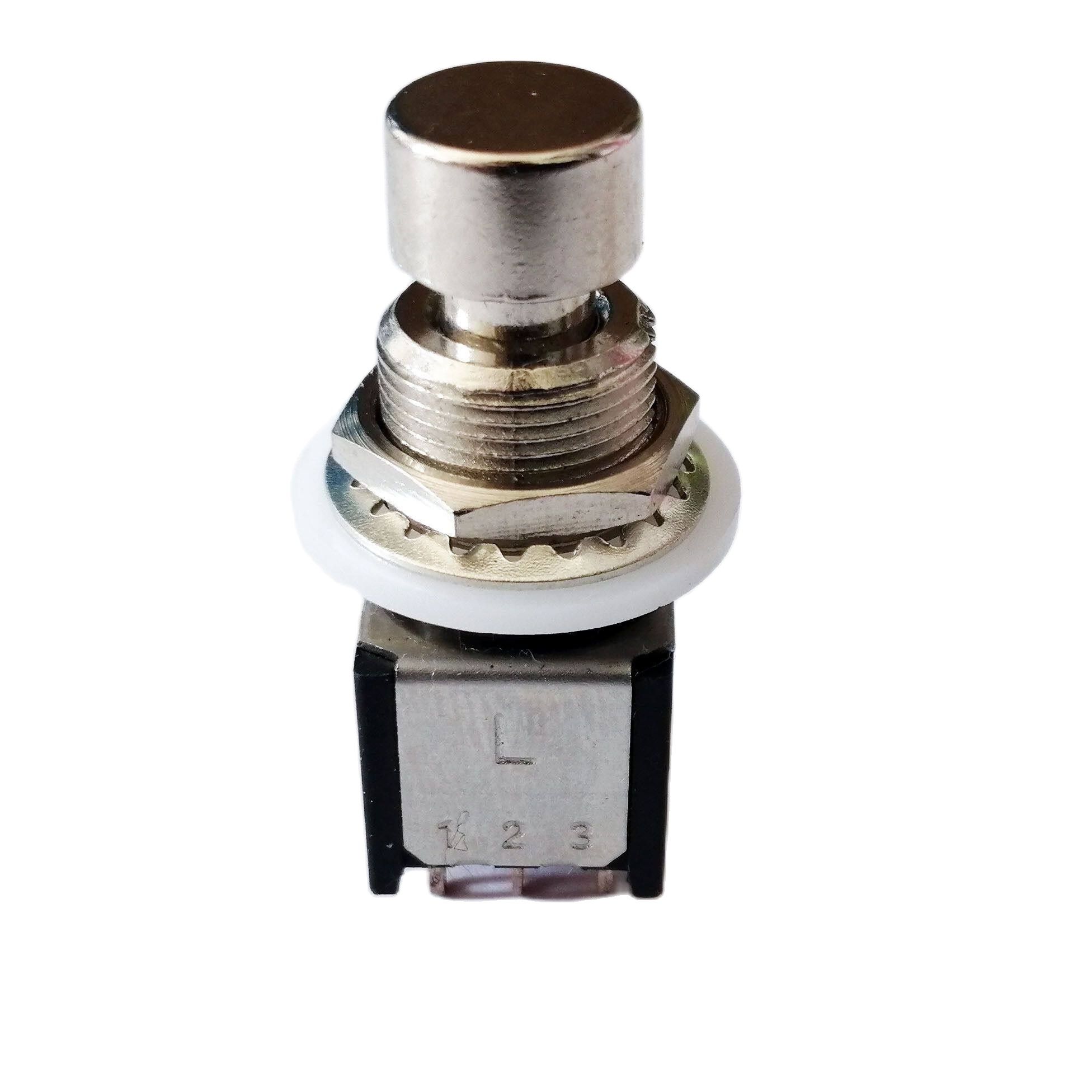 3PDT mini ฟุตสวิช สำหรับงานเอฟเฟกต์ 3PDT MINI Footswitch latching ...