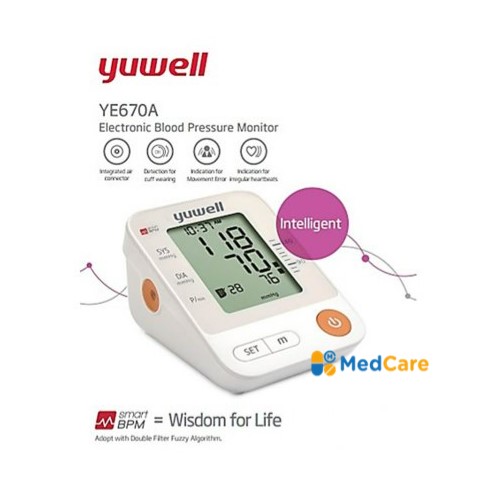 YUWELL Blood Pressure Monitor (YE670A) - MedCare Shop - ThaiPick