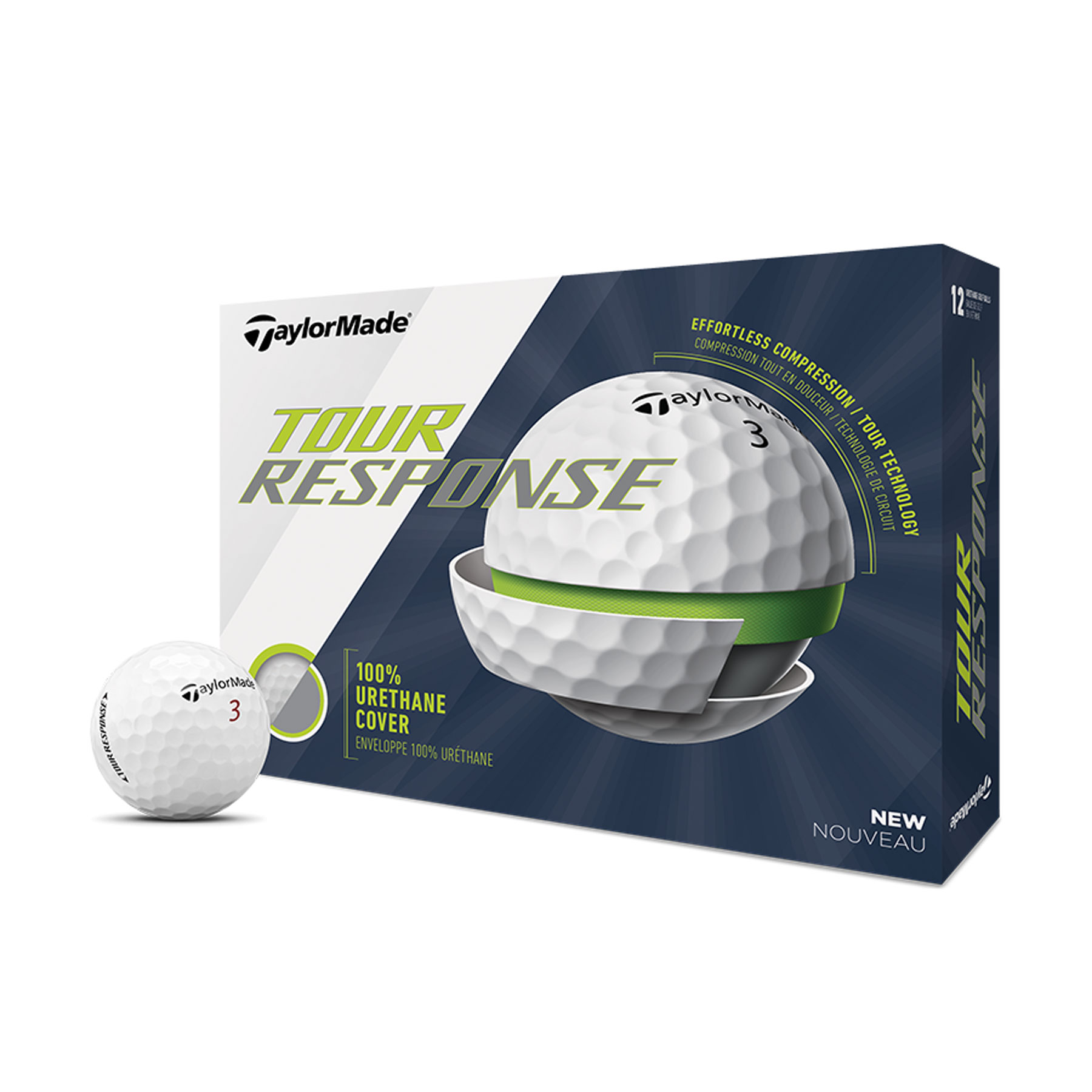 Taylormade Tour Response Golf Balls - TaylorMade - ThaiPick