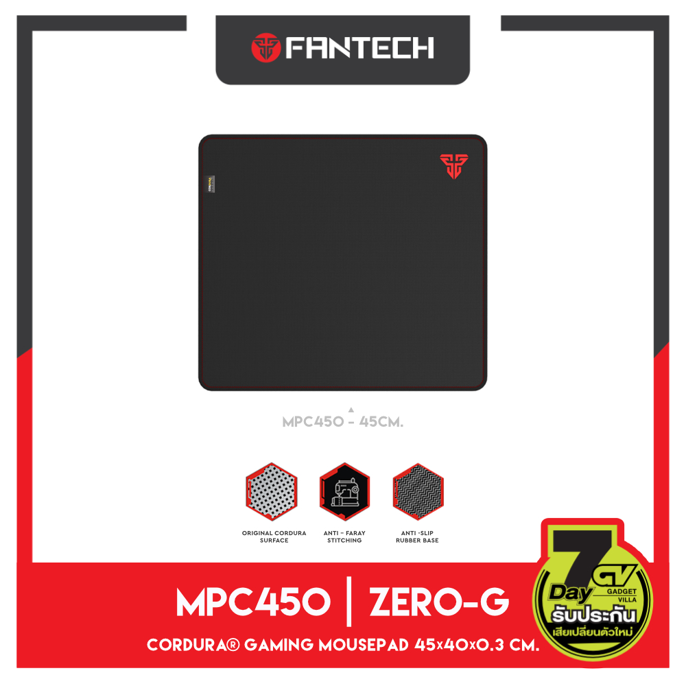 FANTECH MPC450 MPC900 ZERO-G Cordura Gaming Mouse Pad แผ่นรองเม้าส์ เกม ...