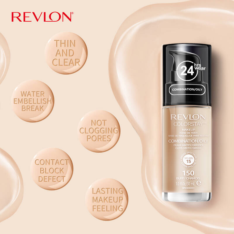Revlon Colorstay Foundation เบอร์ 150 Buff - Maadee 99 - ThaiPick