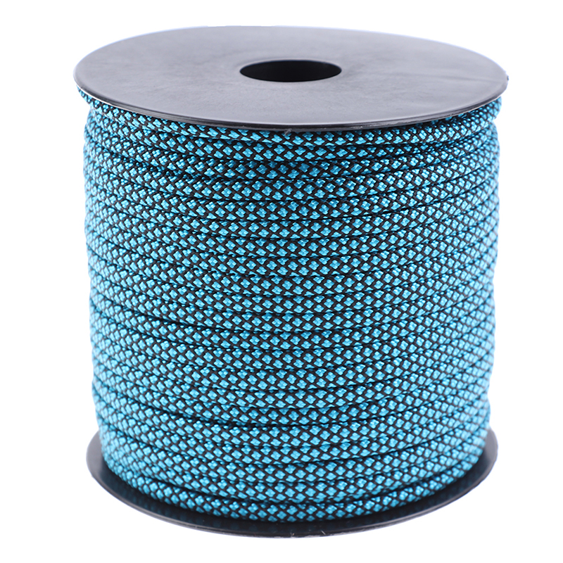 Hebai 50m Reflective Guyline Outdoor Camping Tent Rope Runners Guy Line ...